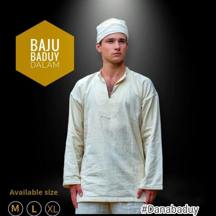 baju adat tenun baduy warna putih | Lazada Indonesia