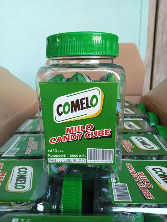 COMELO MILO CUBE LOKAL TOPLES ISI 50PCS | Lazada Indonesia