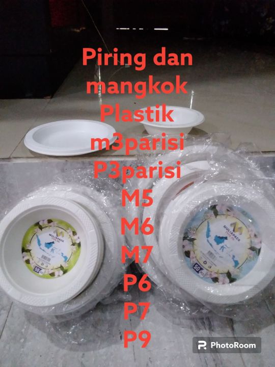 PIRING DAN MANGKOK PLASTIK PARIASI UKURAN | Lazada Indonesia