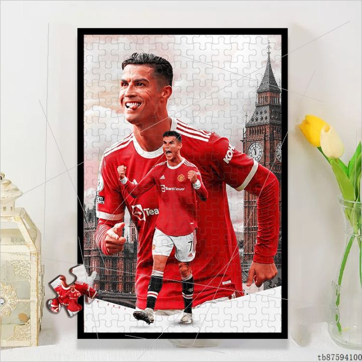 Ronaldo C Luo Puzzle Wooden 300 Pieces 500 Pieces 1000 Pieces Football ...