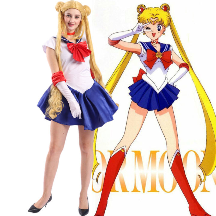 Sailor Moon Sailor Cosplay Clothes Sailor Moon Adult Female Beauty ...