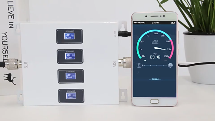 ขยายสัญญาณ 4G signal booster เพิ่มสัญญาณมือถือในโทรศัพท์ของคุณ สามารถรับสัญญาณมือถือที่ความถี่ ...
