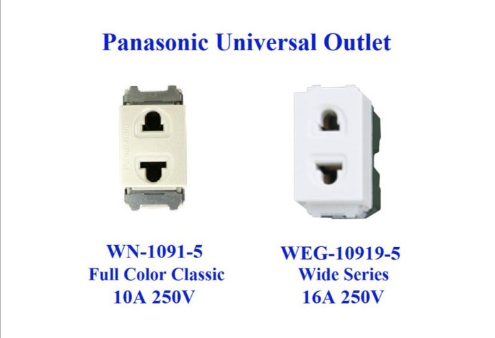 Panasonic Classic Outlet Universal Receptacle | Lazada PH