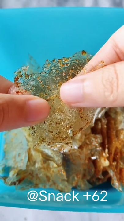 Keripik kaca Kripca Keripik Beling pedas daun jeruk 1kg murah original ...