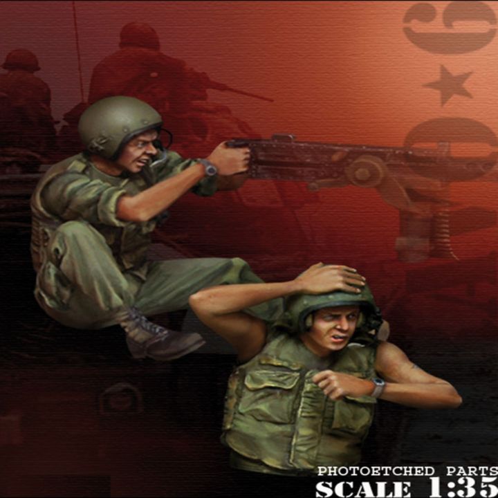 GK 1/35 Resin Model War Army Figure White Mold Source Model Studio ...