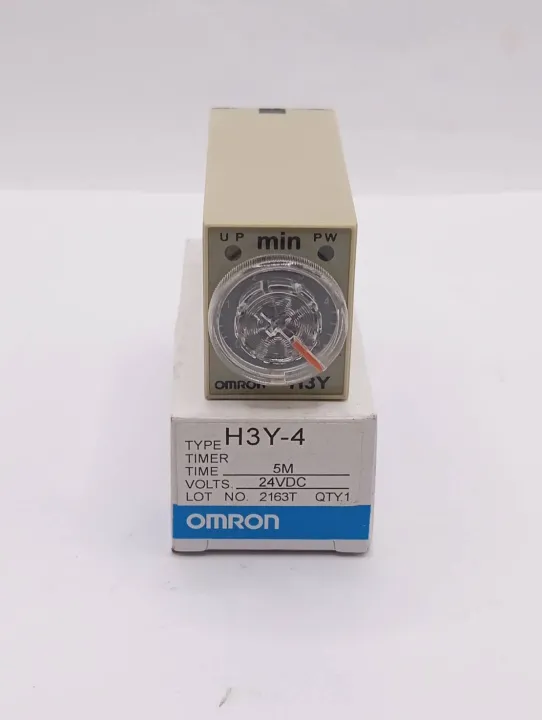 Timer Omron H3Y-4. 12v DC24vdc 220vac 5s 10s 30s ุ60S, 5m, 10m, 30m ...
