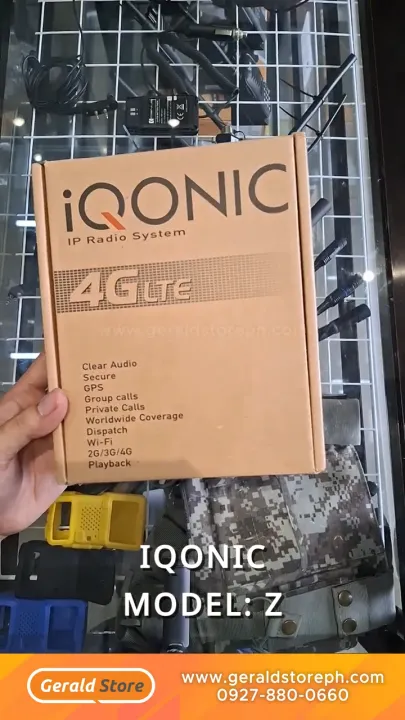 Iqonic Model Z 4G LTE PoC Two-way Radio | Lazada PH