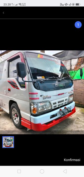 SPOILER/TAMBAHAN BEMPER ELF MACAN (NKR 71) | Lazada Indonesia