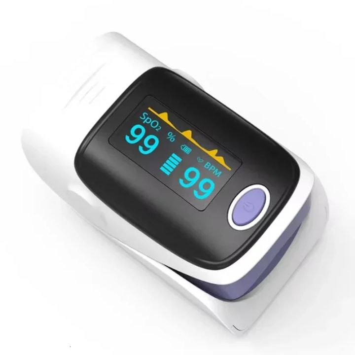 Medcial Portable Fingertip Pulse Oximeter Monitor Blood Oxygen ...