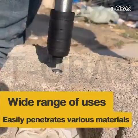 T-ORAS Mini Fire Nail Gun Hand Operated Steel Nail Gun Wall and Ceiling ...