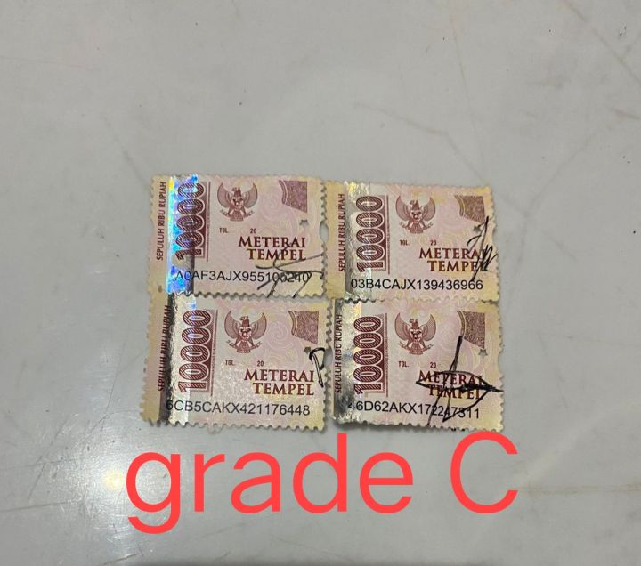 MATERAI 10.000 500pcs | Lazada Indonesia