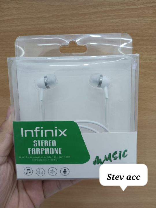 Headset Infinix Note 12 Note 11s Note 11 Pro Note 10 Note 10 Pro Note 8 ...
