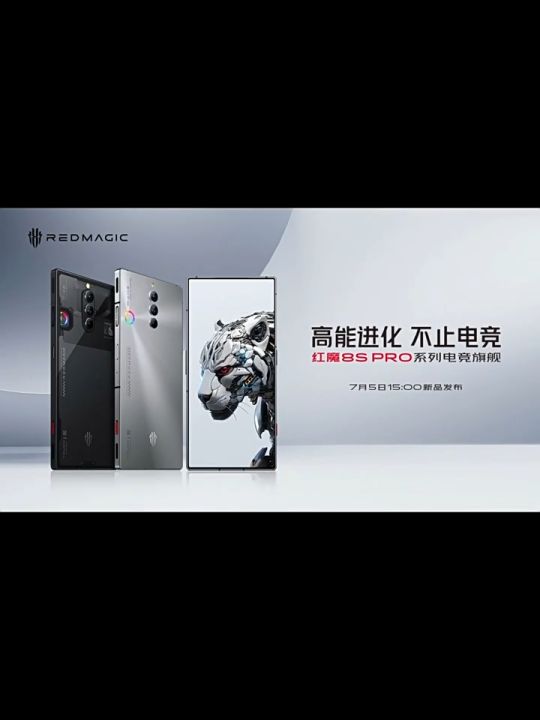 Original Nubia Red Magic 8S Pro China Rom 6000mAh 80W / Red Magic 8S Pro+ 8s pro plus 5000mAh ...