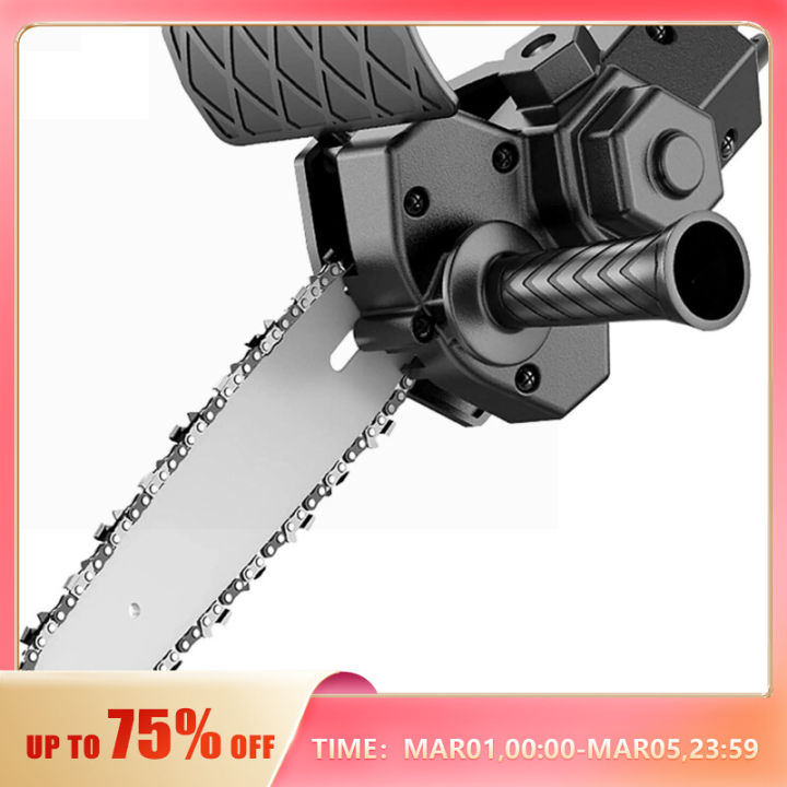 4/6 Inch Electric Drill Modified To Electric Chainsaw Adapter Tool ...