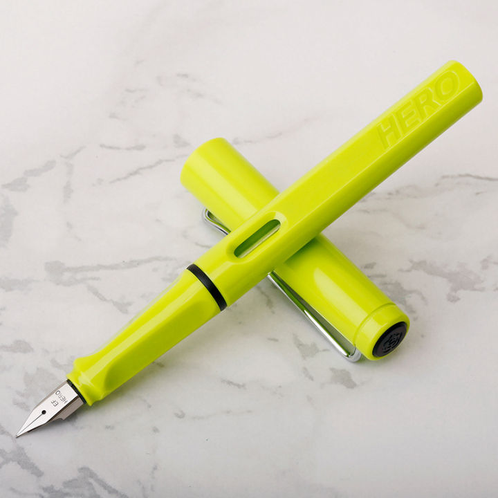 HERO fountain pen 0.38mm nib （GREEN) | Lazada PH