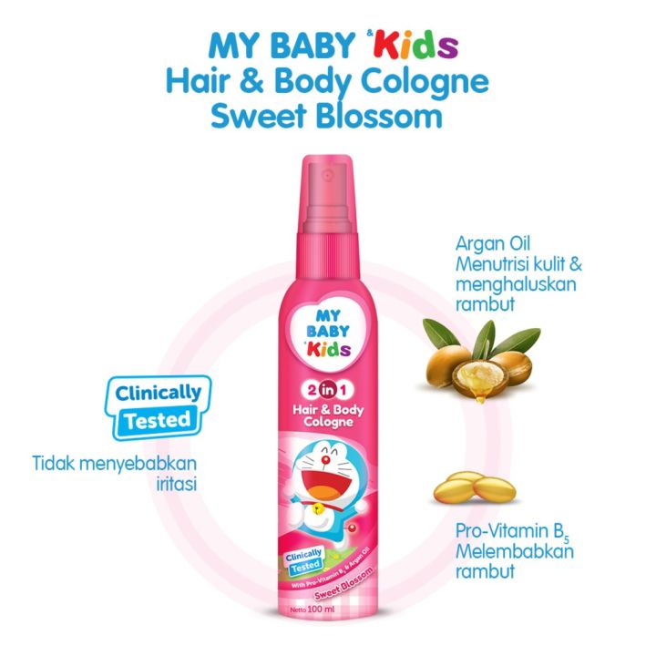 My baby kids hair & body Cologne 2 in 1 100ml | Lazada Indonesia