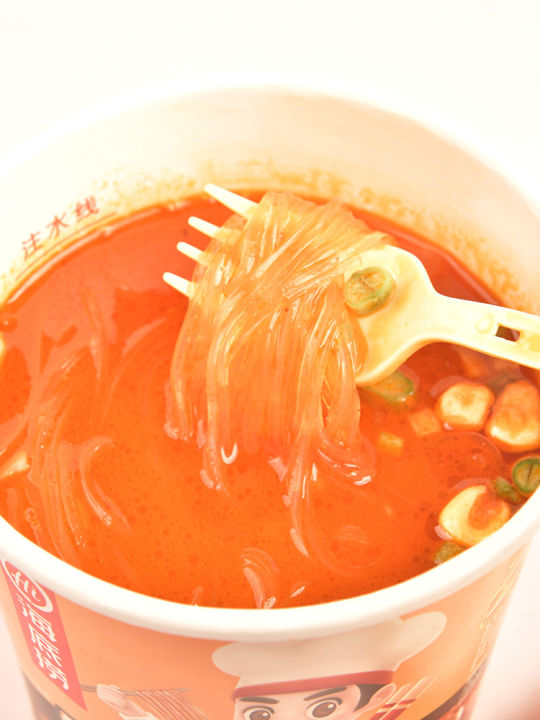 Haidilao Tomato Beef Powder 147G * 6 Cups Instant Instant Instant Instant Instant Instant ...