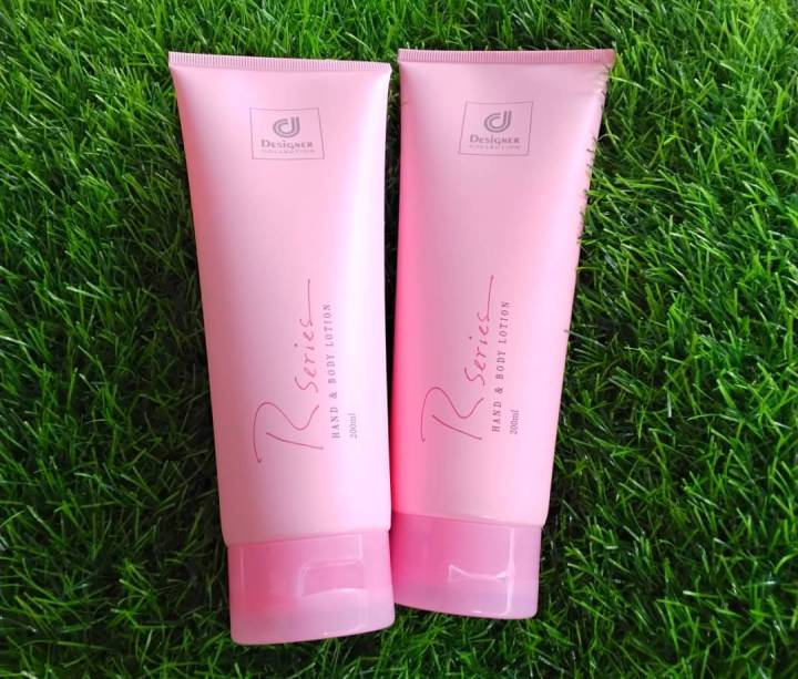 (1 หลอด) Designer Collection R-Series Hand&Body Lotion 200 ml. โลชั่น ...