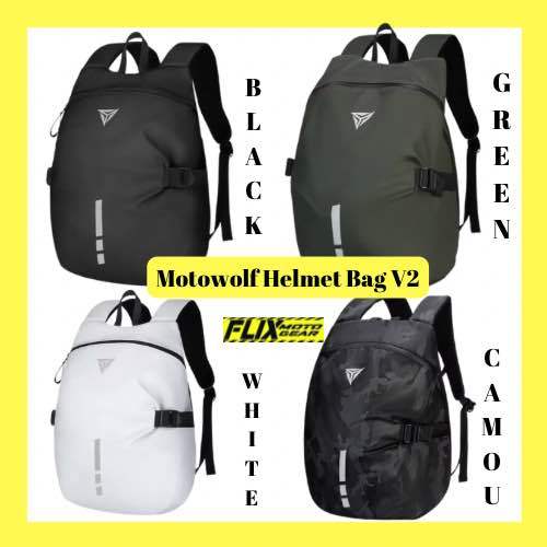 MOTOWOLF HELMET WATERPROOF BACKPACK V2 | Lazada PH