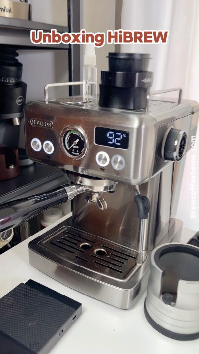 Máy pha cà phê Espresso chuyên nghiệp thương hiệu HiBREW H10 Plus - Áp ...