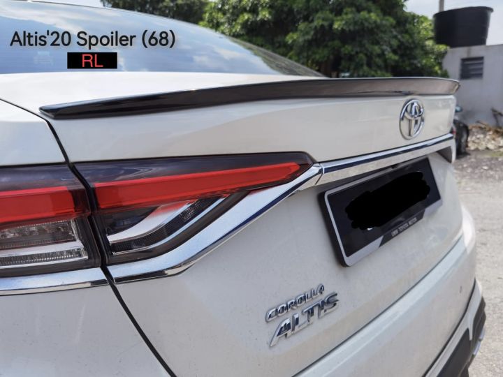 Toyota altis 2020 2021 2022 Drive 68 rear boot trunk ducktail lip ...