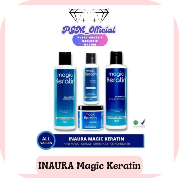 INAURA Magic Keratin Series | Perawatan Rambut Keratin | | Lazada Indonesia