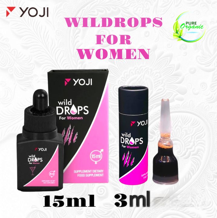 Wild Drops For Women Libido Enhancer PAMPAGANA SA BABAE Easy to use i ...