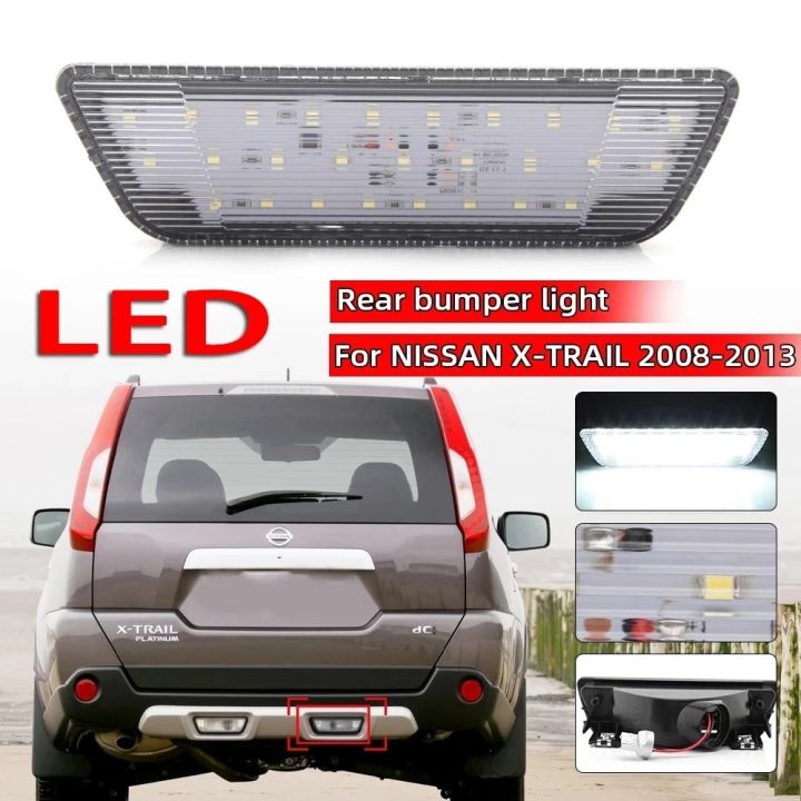 LED Right Rear Bumper Light For Nissan X-Trail 2008 2009 2010 2011 2012 ...