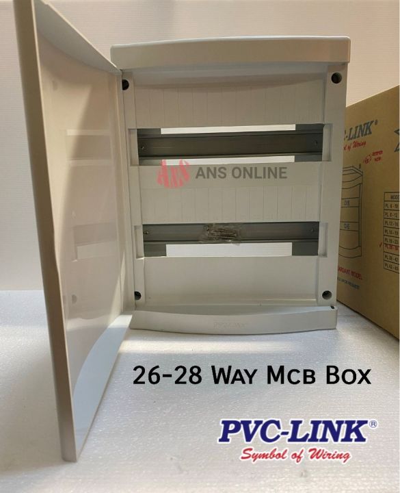 26 - 28 Way PVC LINK ABS Mcb Box Distribution Box DB Plastic Box ...