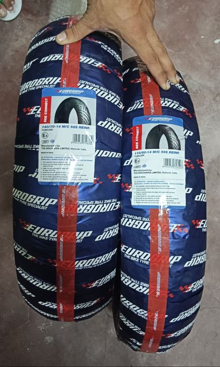 EUROGRIP BEE CONNECT TUBELESS TIRE SIZE 10/12/13 /14/17 | Lazada PH