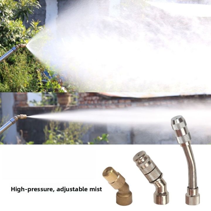 Electric High-Pressure Sprayer Adjustable Spray Nozzle Direct And Bent ...