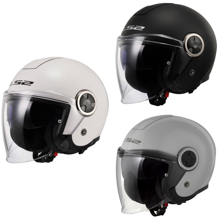 LS2 OF620 CLASSY Half Face Dual visor Helmet | Lazada PH