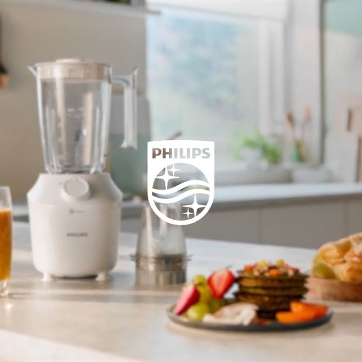 Philips 3000 Series Pro Blender System Blender with JAR + Mill HR2041 ...
