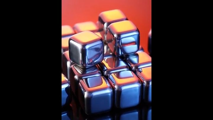 {Ready Stock} { 𝗡𝗢 𝗪𝗔𝗧𝗘𝗥𝗘𝗗 𝗗𝗢𝗪𝗡 }Reusable 304 Stainless Steel Ice Cube ...