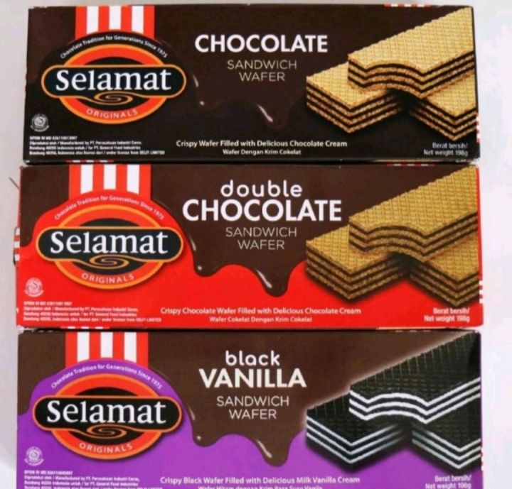 Biskuit Selamat Wafer 145 gr | Lazada Indonesia