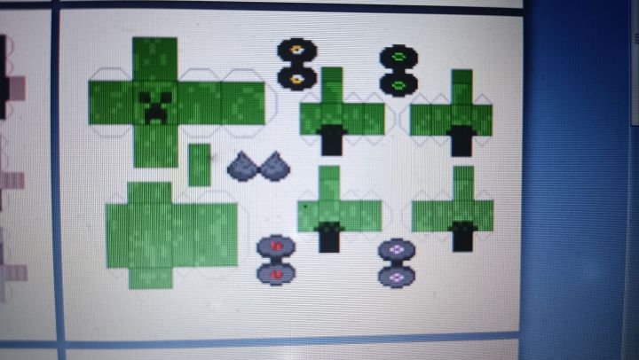 minicraft papercraft,bahan membuat minicraft,mainan anak,bahan kertas ...