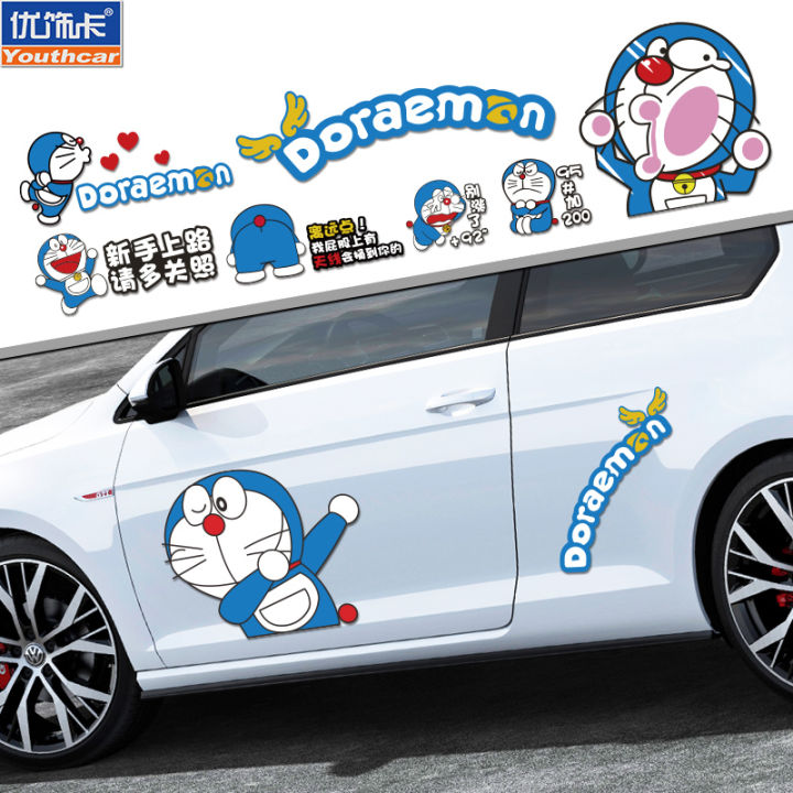 Doraemon Bumper Stickers Doraemon Automobile Sticker Bumper Stickers ...