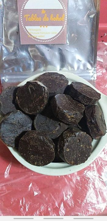 pure cacao tableya de Bohol 100 grams each (2packs for 170)unsweetened ...