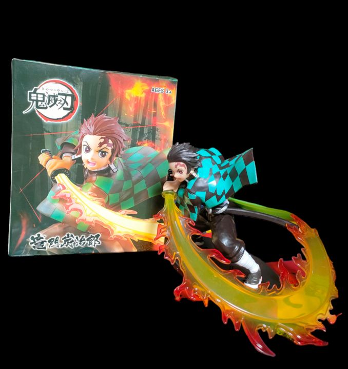 Action Figure Sun breating Tanjiro vibration stars - Demon slayer ...