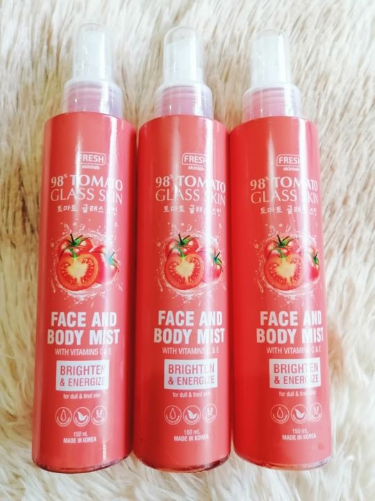 FRESH Skinlab Tomato Glass Skin Face Mist 150ml | Lazada PH