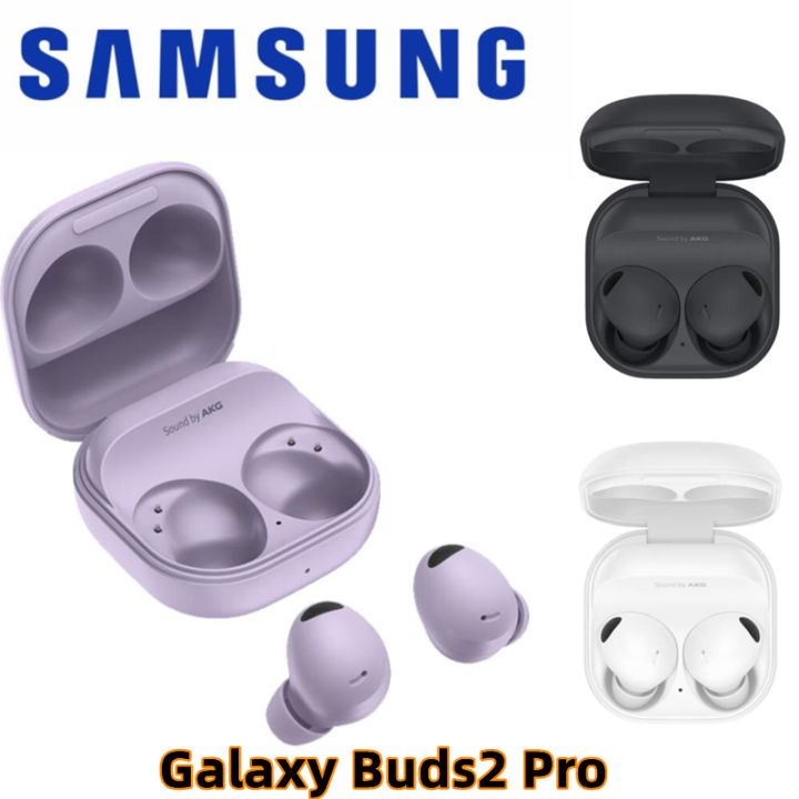 Original SAMSUNG Galaxy Buds 2 Pro True Wireless Bluetooth Earbuds Noise Cancelling Headset Hi ...