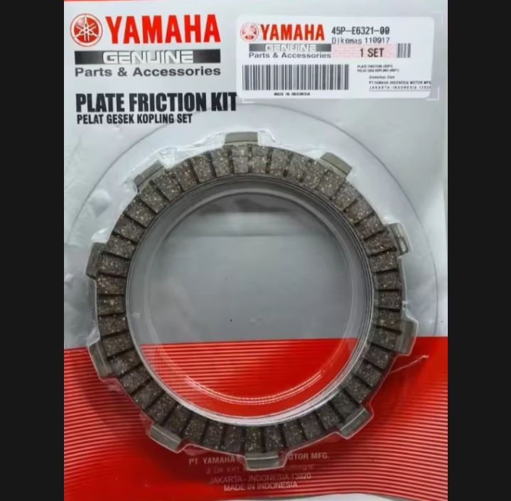 B 45P Plat Kopling Kampas Yamaha Motor Byson R15 15 Old Lama Bison 150 ...