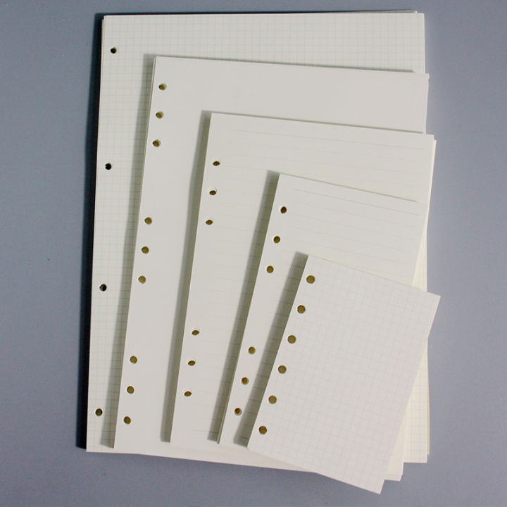 Removable Page Refillable Notebook A5 A4 A6 A7 A7 B5 with Inner Pages ...