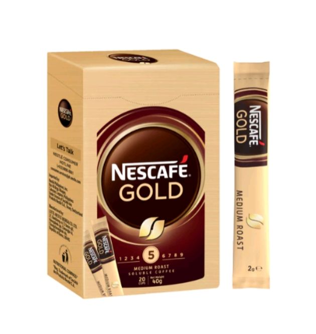 Nescafe Gold Stick original 2g-pack of 20 | Lazada PH
