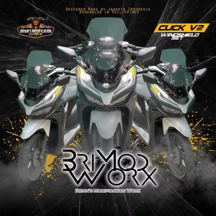 Click V2 Windshield Set | Lazada PH