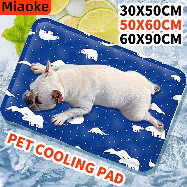 Pet Cooling Pad For Dog Cooling Pad Gel Ice Pad Dog Cat Quick Cooling ...