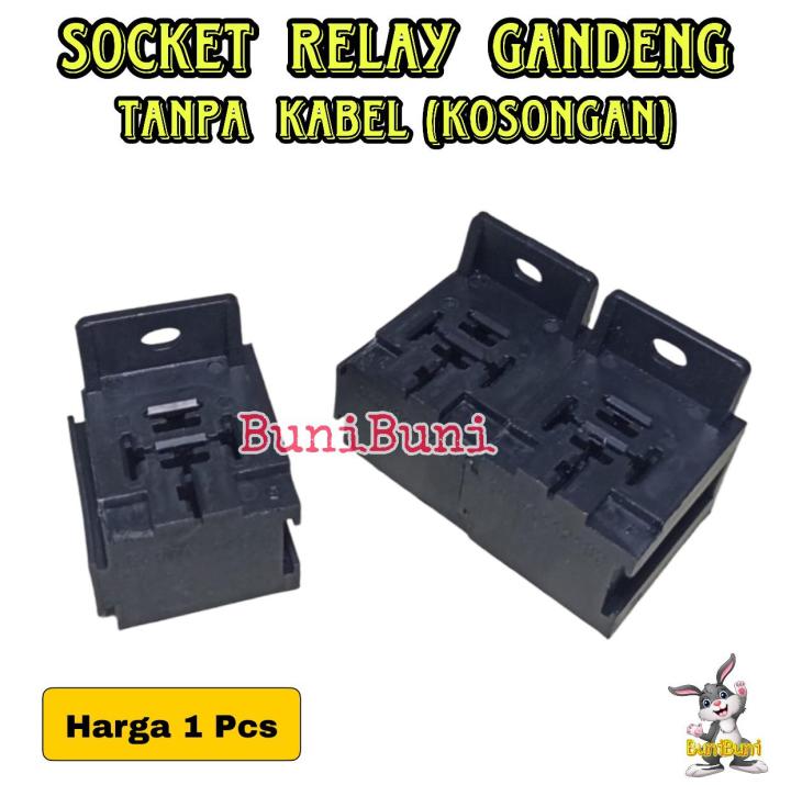 SOCKET RELAY GANDENG KOSONGAN / Soket - Rumah Relay Gandeng Model ...