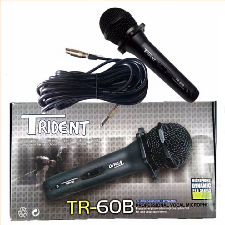 Trident Tr-60B Professional Microphone Original | Lazada PH