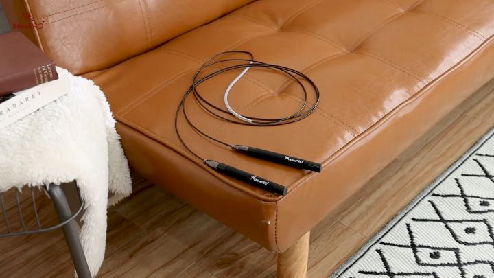 XtivePRO เชือกกระโดด สายเคเบิ้ลโลหะหุ้ม PVC หัวลูกปืนลื่น ปรับความยาวได้ กระชับหุ่น ลดไขมันหน้า ...