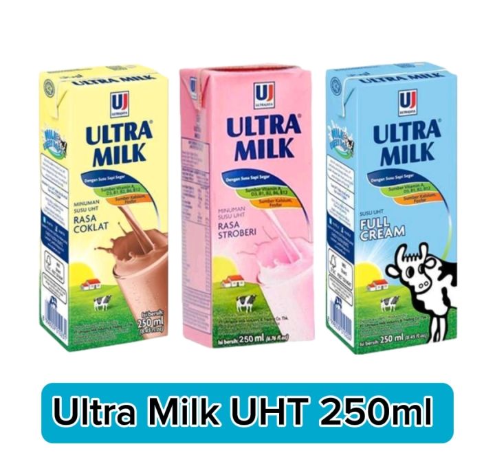 Susu UHT | Ultra Milk UHT Ukuran 250ml | Lazada Indonesia